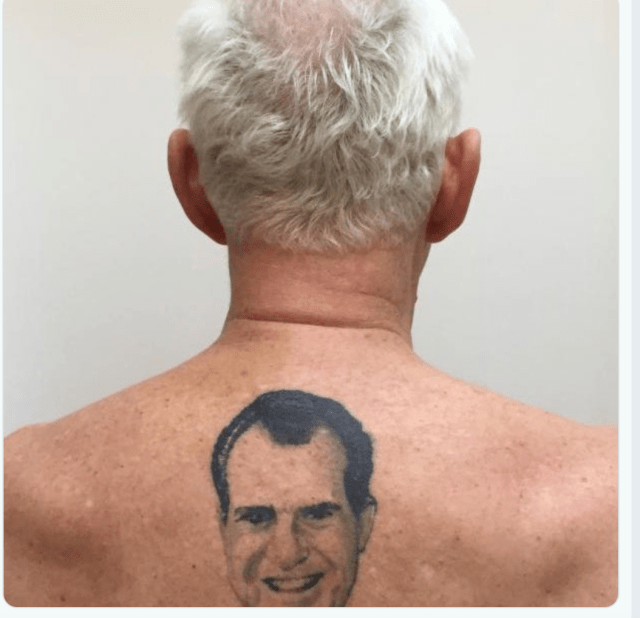 Roger Stone Tattoos